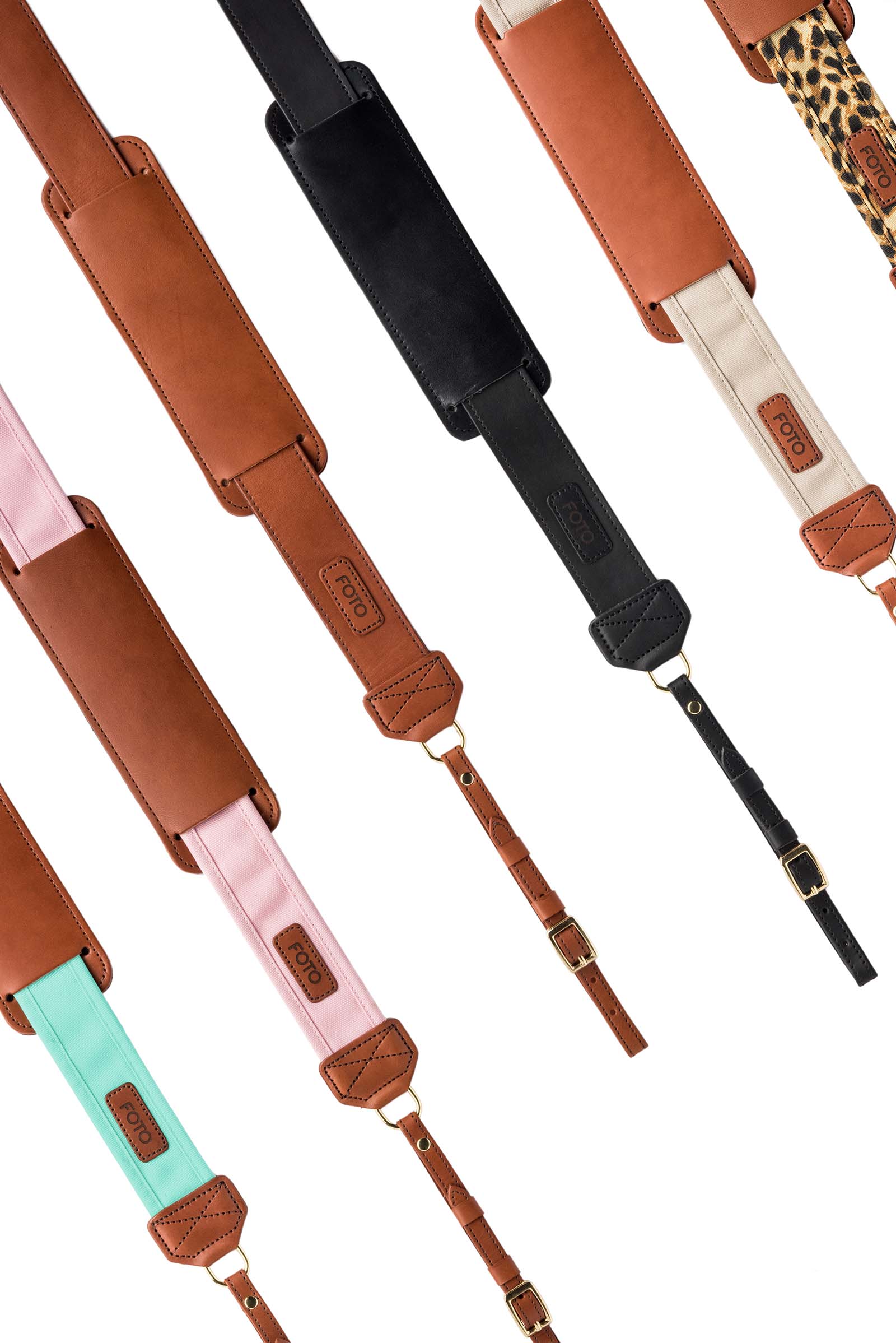 Leather Camera Sling Straps | Custom Embroidered Camera Strap – FOTO